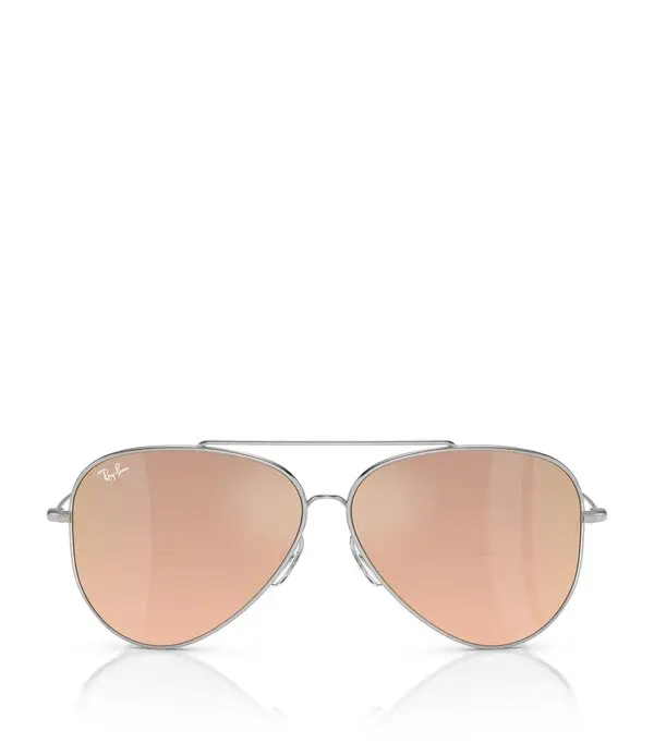Ray-ban X Lenny Kravitz Aviator Sunglasses - Silver