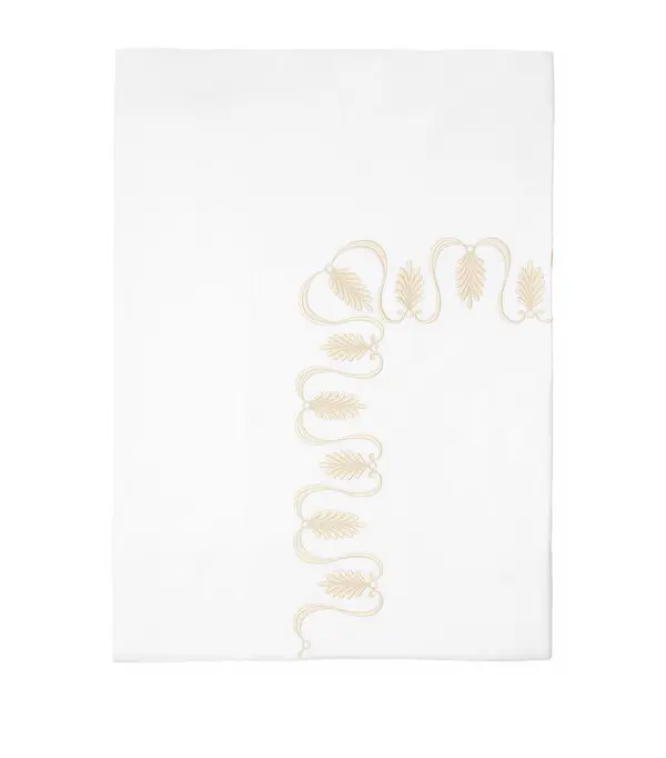 PRATESI Paolina Super King Flat Sheet - Beige