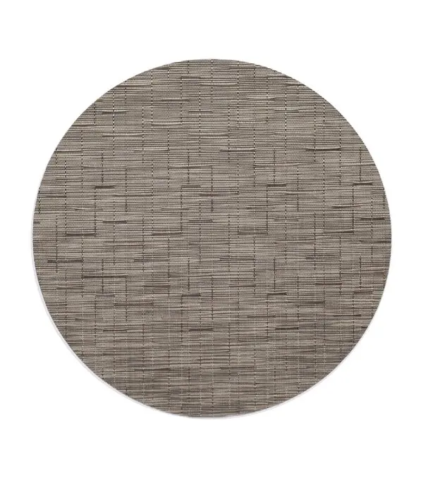 CHILEWICH Bamboo Round Placemat - Yellow