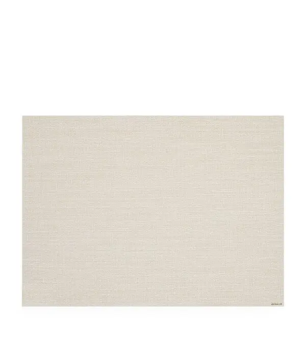 CHILEWICH Bouclé Rectangular Placemat - White