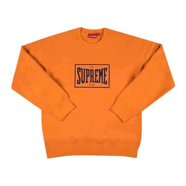 Supreme Warm Up Crewneck - Orange