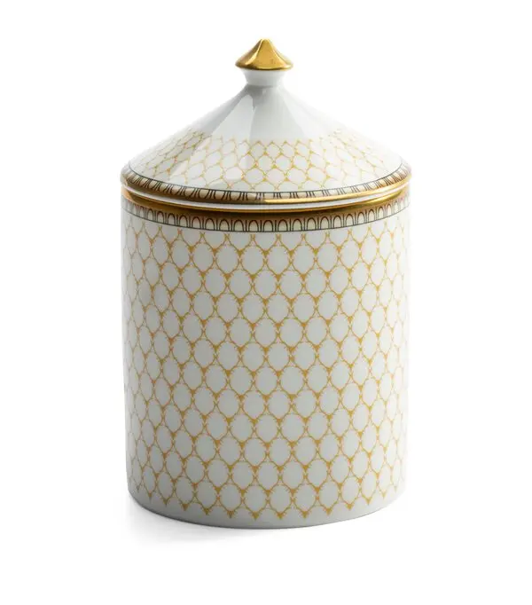 Halcyon Days Antler Trellis Hyacinth Candle - Ivory