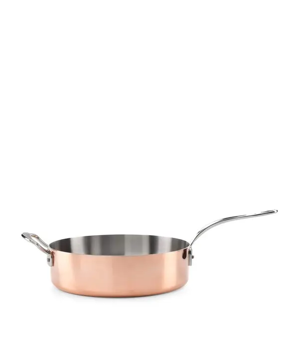 SAMUEL GROVES Copper Clad Sauté Pan With Lid