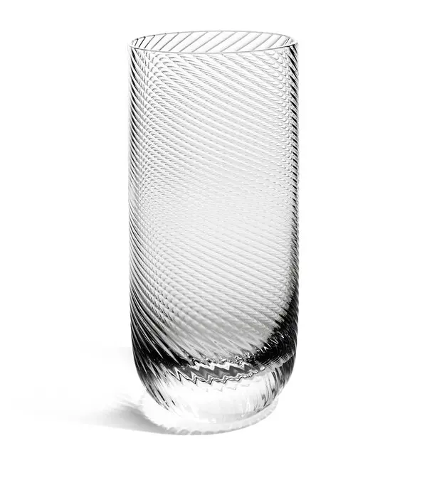 RICHARD BRENDON Set Of 2 Optic Highball Glasses - Clear