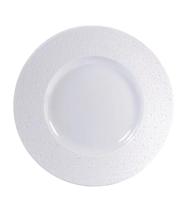 Bernardaud Ecume Service Plate - White
