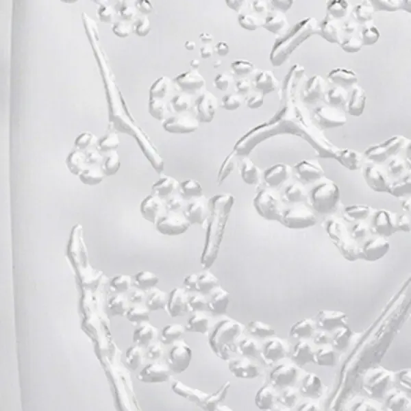 Lalique Medium Crystal Sakura Vase