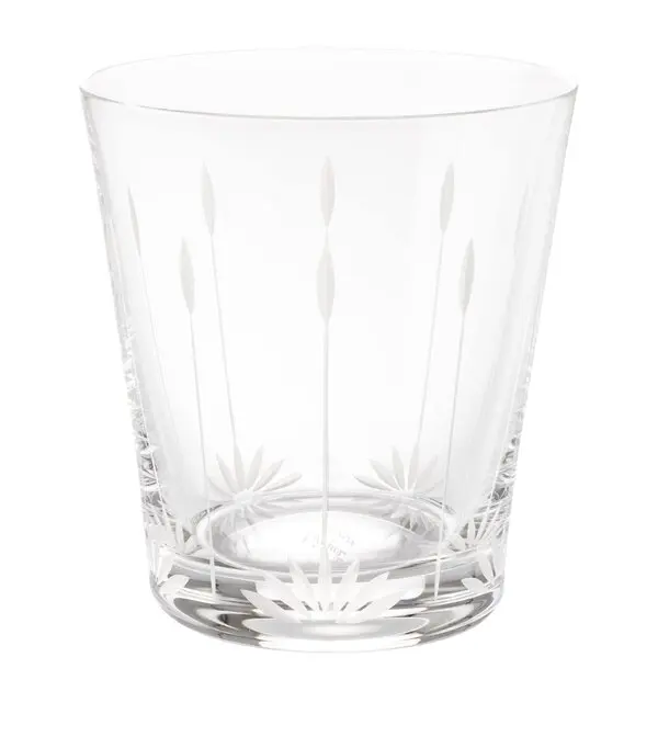 Lalique Crystal Lotus Blossom Tumbler - Clear