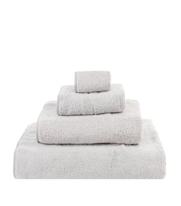 Frette Unito Face Cloth - Grey