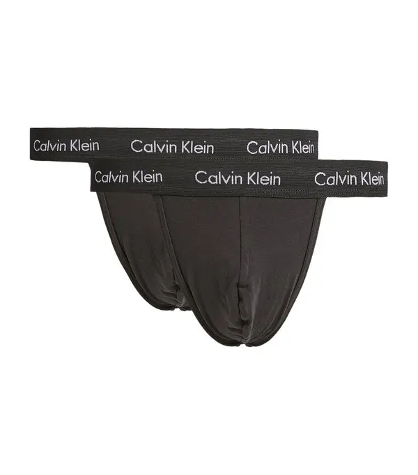 Calvin Klein Stretch-cotton Thong Briefs