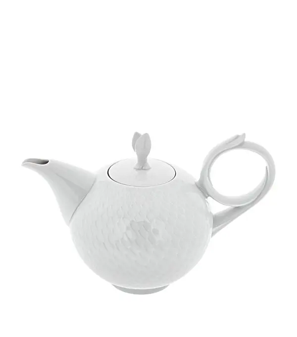 MEISSEN Porcelain Waves Relief Teapot