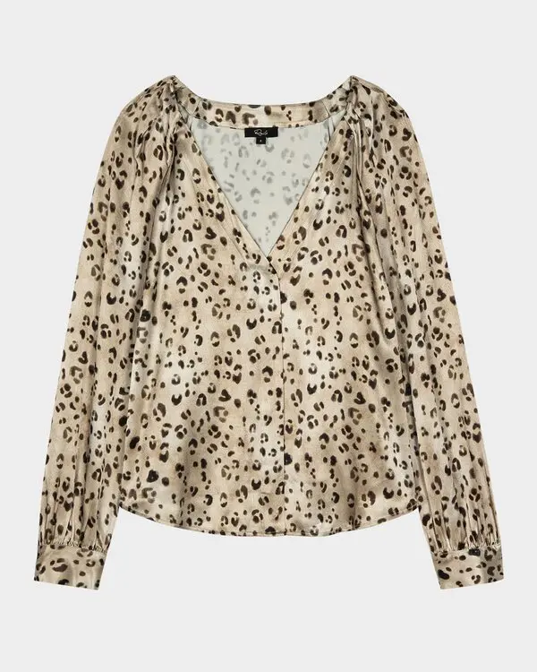 Rails Sandra Leopard Blouse