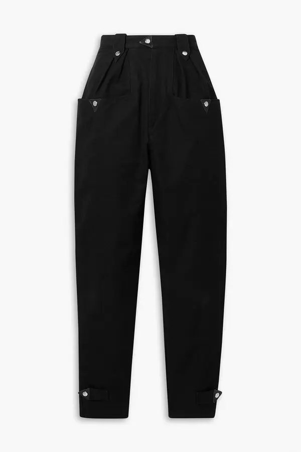 MARANT ETOILE Pulcie Tapered Pants - Black