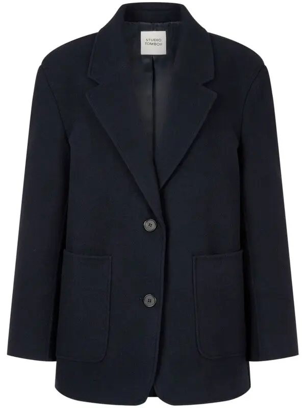 STUDIO TOMBOY Single-breasted Blazer - Blue