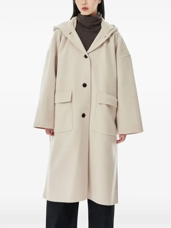 STUDIO TOMBOY Wool Coat - Neutrals