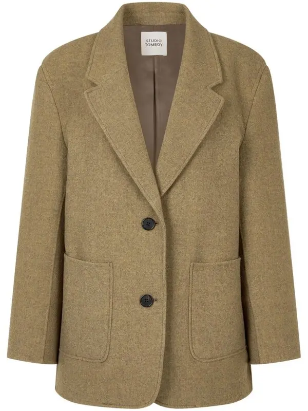 STUDIO TOMBOY Single-breasted Blazer - Neutrals