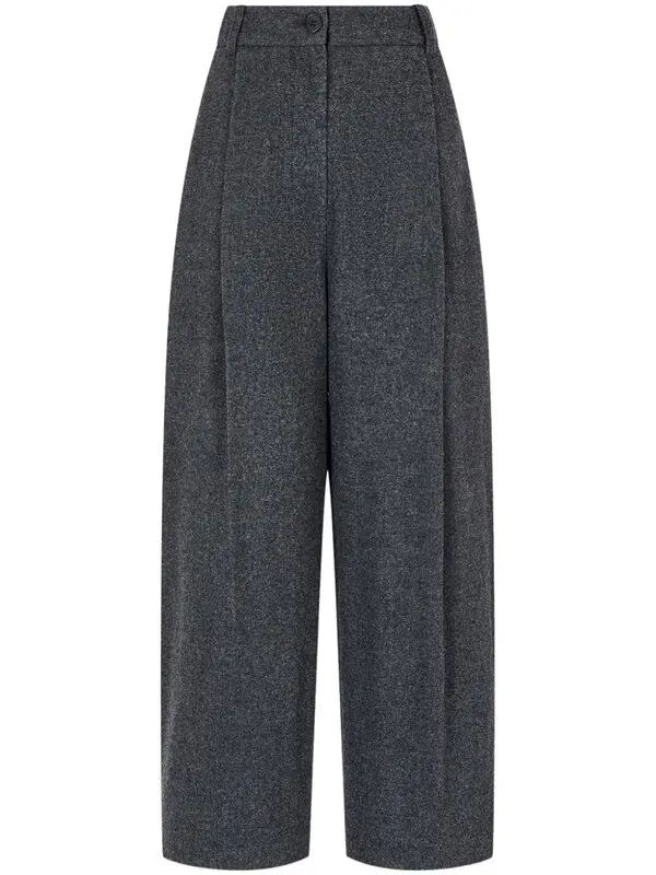 STUDIO TOMBOY Pintuck-detail Trousers - Grey