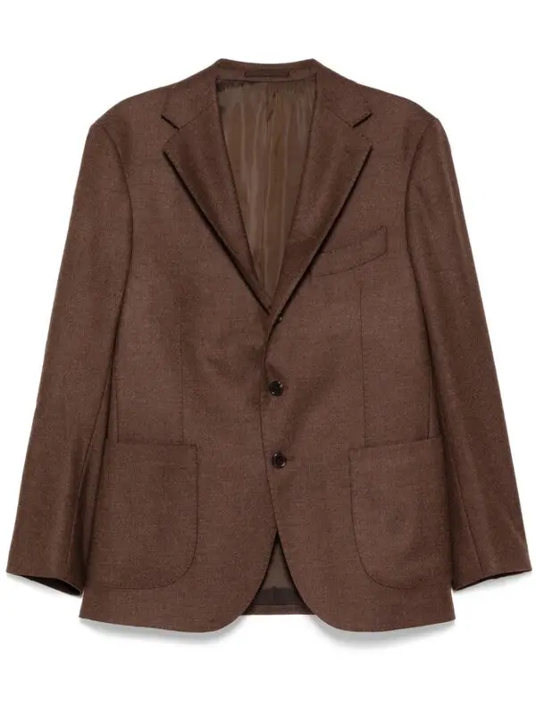 MAN ON THE BOON. Notched Lapel Single-breasted Blazer