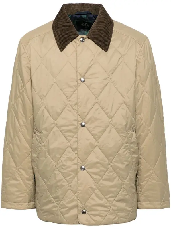 MAN ON THE BOON. On The Boon Quilted Shirt Jacket