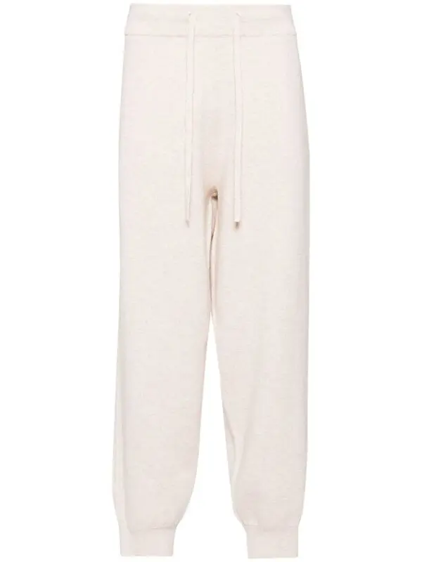 MAN ON THE BOON. Cashmere Knit Tapered Trousers