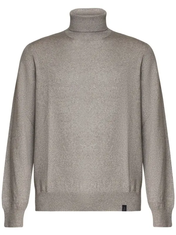 FAY Turtleneck Virgin Wool Jumper
