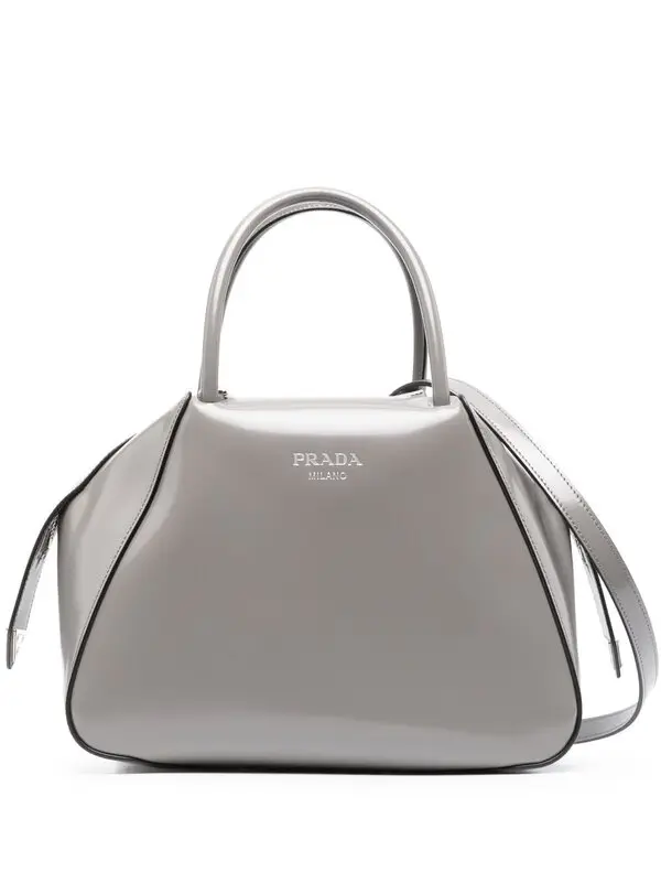 Prada Small Supernova Leather Tote Bag