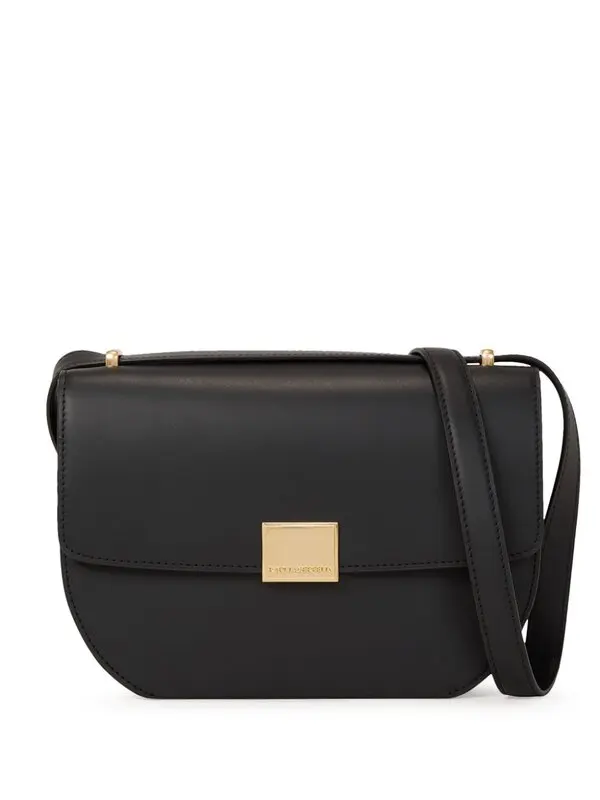 Karl Lagerfeld K/forever Leather Crossbody Bag - Black