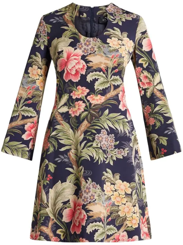 Etro Floral-print Minidress