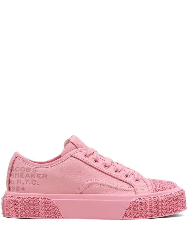Marc Jacobs Leather Sneakers - Pink