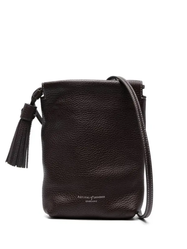 ASPINAL OF LONDON Hudson Cross Body Bag - Red