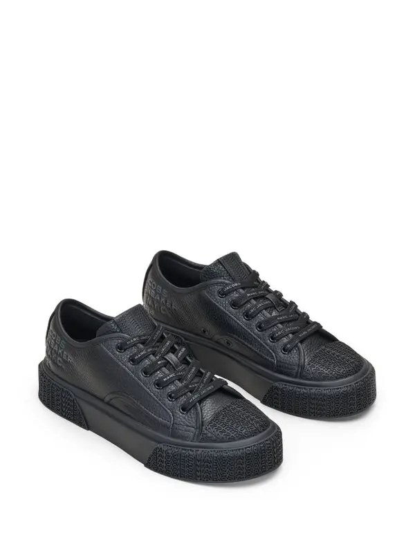 Marc Jacobs Leather Sneakers - Black