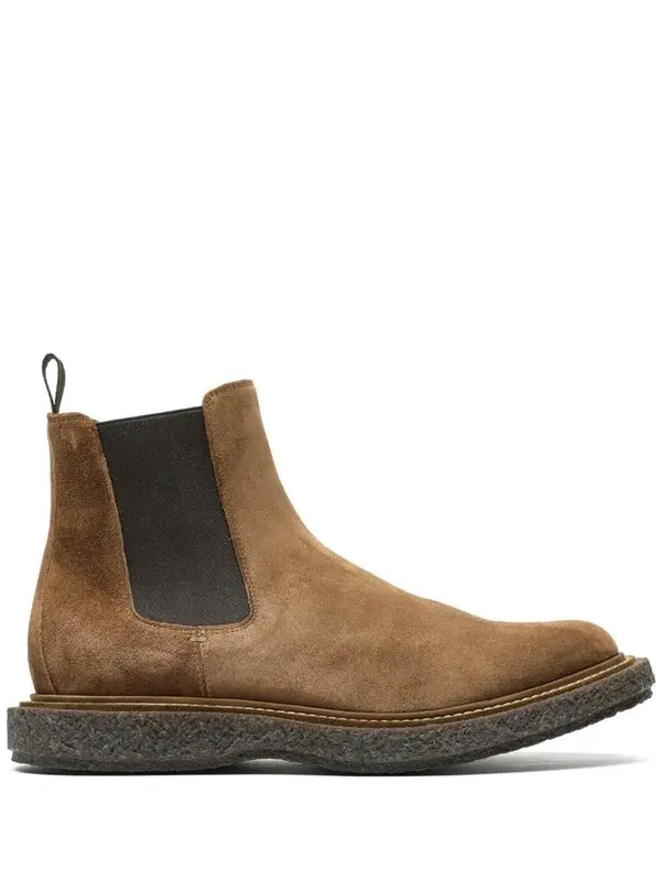 Officine Creative Suede Chelsea Boots - Brown