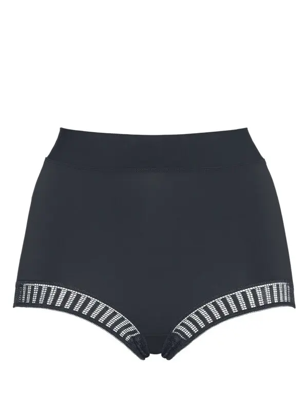 ERES Solange Graphic High-waist Briefs - Blue