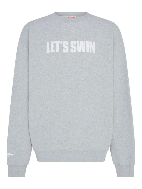 LET'S SWIM Logo-print Sweatshirt