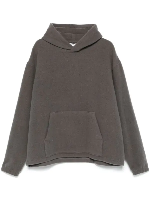 RIER Felted Hoodie - Grey