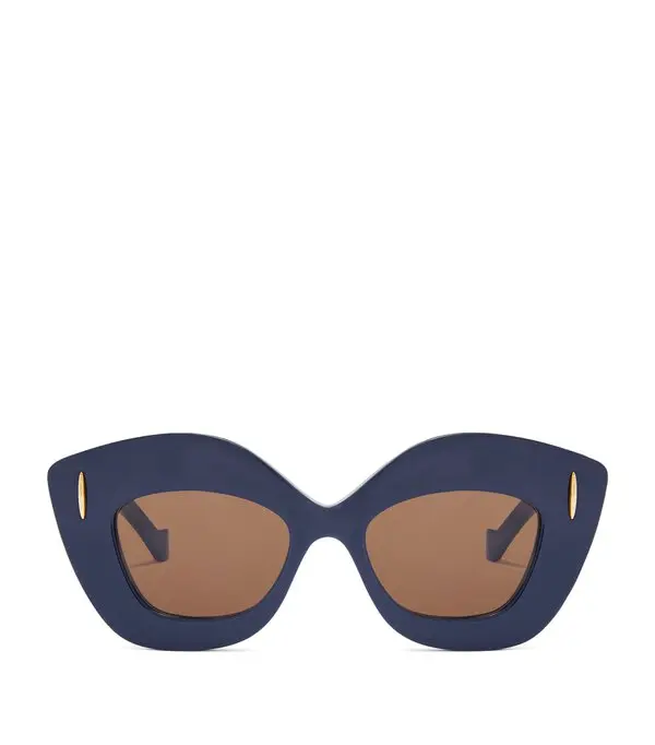 Loewe Retro Screen Sunglasses - Navy