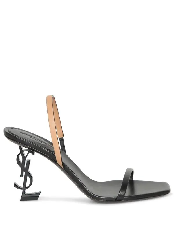 Saint Laurent Sculptural Heel Sandals