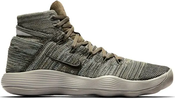 Nike React Hyperdunk 2017 Flyknit - Cargo Khaki/pale Grey
