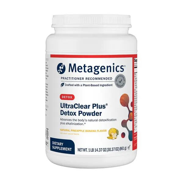 METAGENICS Ultraclear Plus Pineapple Banana Flavor 861 Grams