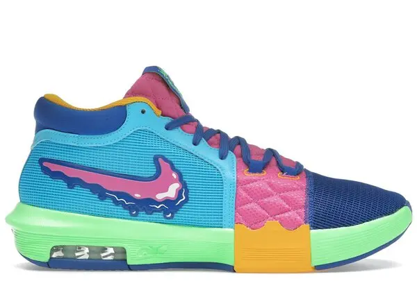 Nike Lebron Witness I Promise School Sneakers - Multi/colour/baltic Blue