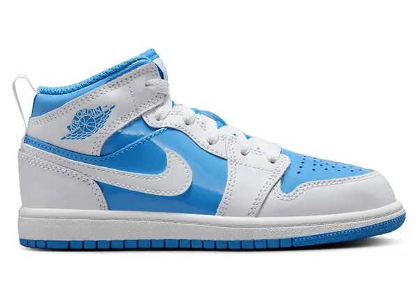 JORDAN 1 Mid Sneakers - White/legend Blue