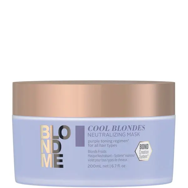 BLONDME Schwarzkopf Professional Cool Blondes Neutralizing Mask 6.76 Oz