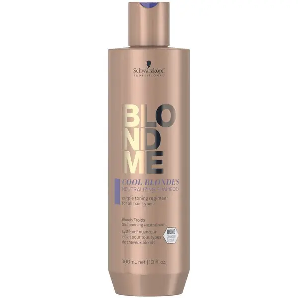 BLONDME Schwarzkopf Professional Cool Blondes Neutralizing Shampoo 10.14 Oz