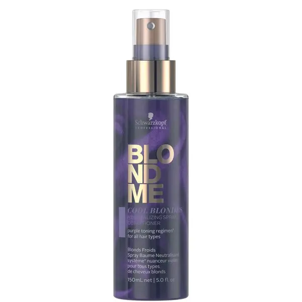 BLONDME Schwarzkopf Professional Cool Blondes Neutralizing Spray Conditioner 5.07 Oz