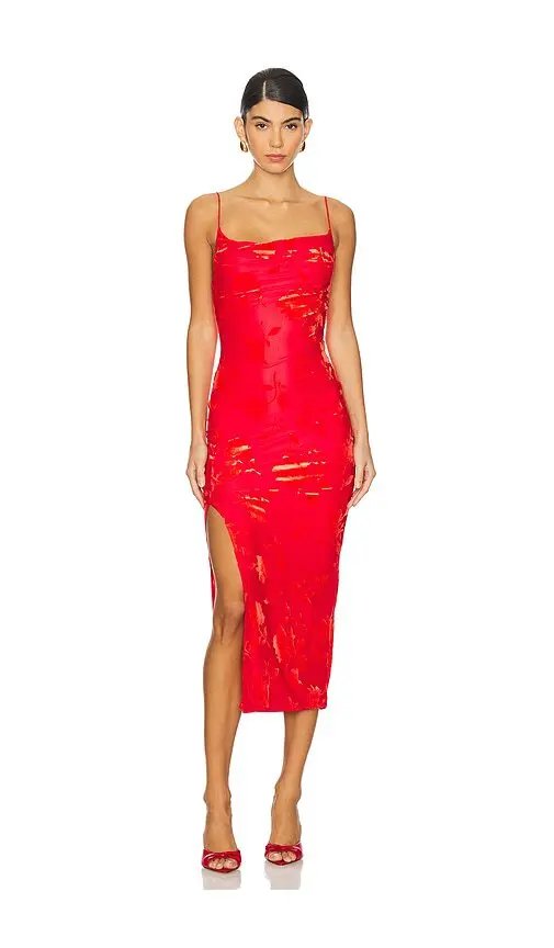 MORE TO COME Deana Midi Dress