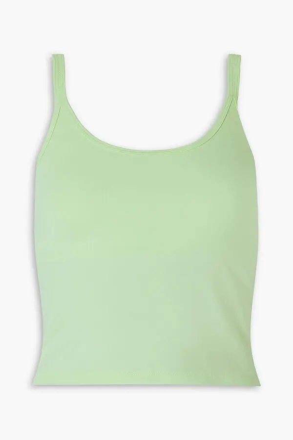 GIRLFRIEND COLLECTIVE Gemma Stretch Tank - Light Green
