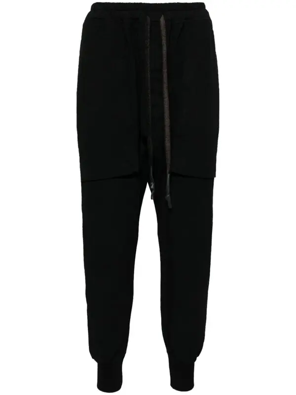 ISAAC SELLAM EXPERIENCE Gusset Stripe Trousers - Black