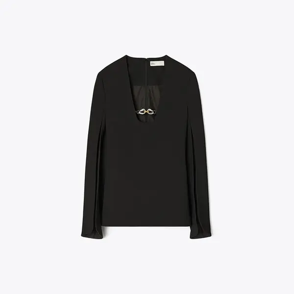 Tory Burch Jessa Crepe Tunic