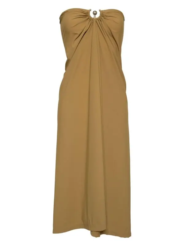 christopher esber ruched orbit split dress Ruched Orbit Split Dress