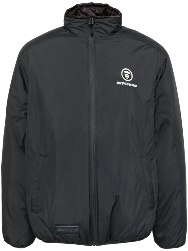 AAPE BY *A BATHING APE® Moonface Logo Zip-up Jacket