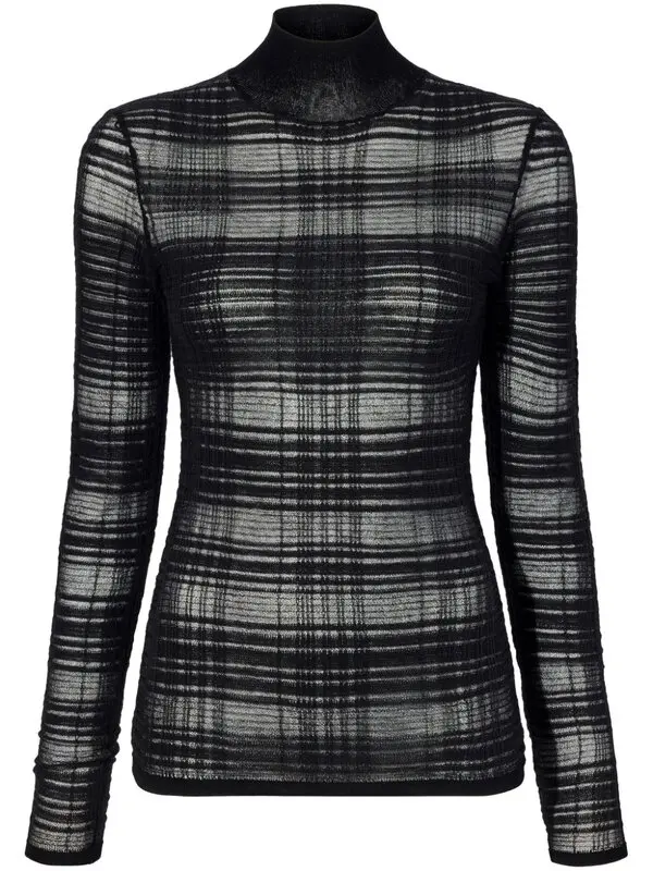 Proenza Schouler White Label Stefanie Top - Black